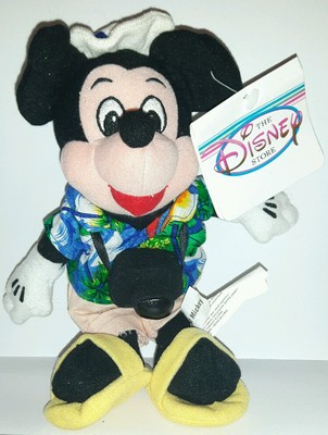 Tourist Mickey Disney Plush 24Cm. Plush Toy Figure Mickey Mouse | eBay