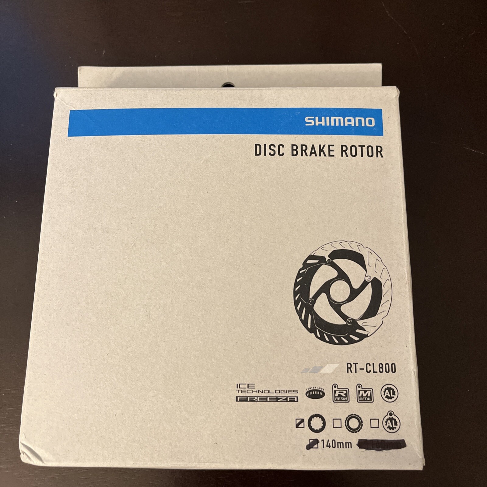 Shimano GRX RT-CL800 140mm Disc Brake Rotor - Silver | eBay