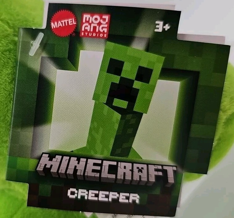 Mattel Minecraft 10" inch Creeper Plush Toy Green Plush Stuffed Soft ...