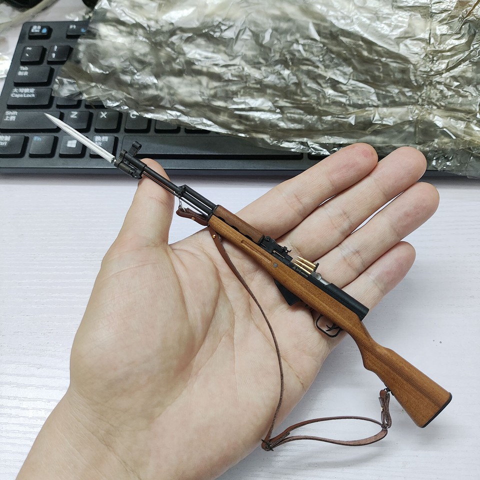 1/6 Handmade WWII SKS Wood Metal Chinese Type 56 Semi Auto Rifle Toy ...