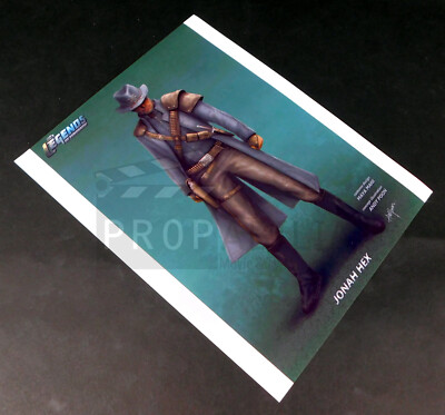LEGENDS OF TOMORROW - Jonah Hex Concept Art Original TV Prop (7001-8530 ...