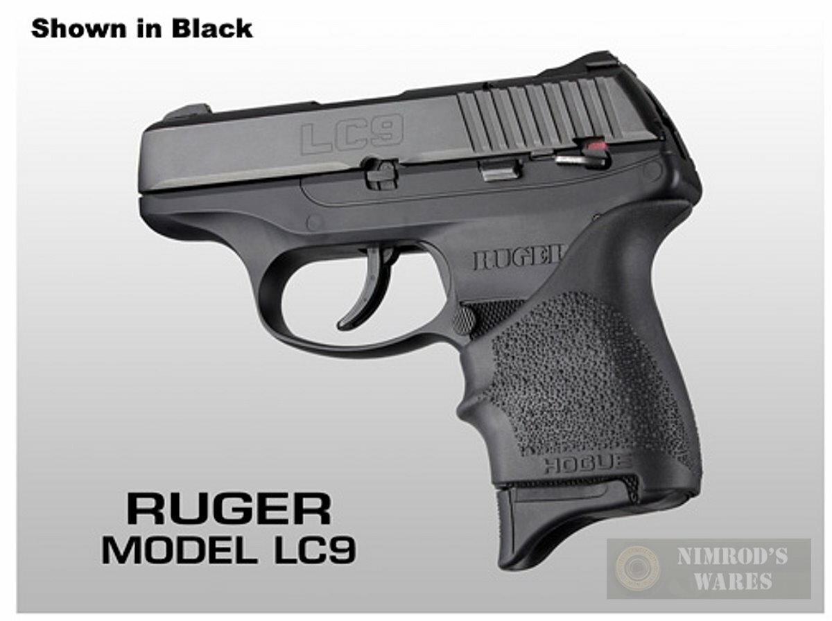 Hogue 18401 OD Green Rubber Handall Beavertail Grip Sleeve Fits Ruger ...