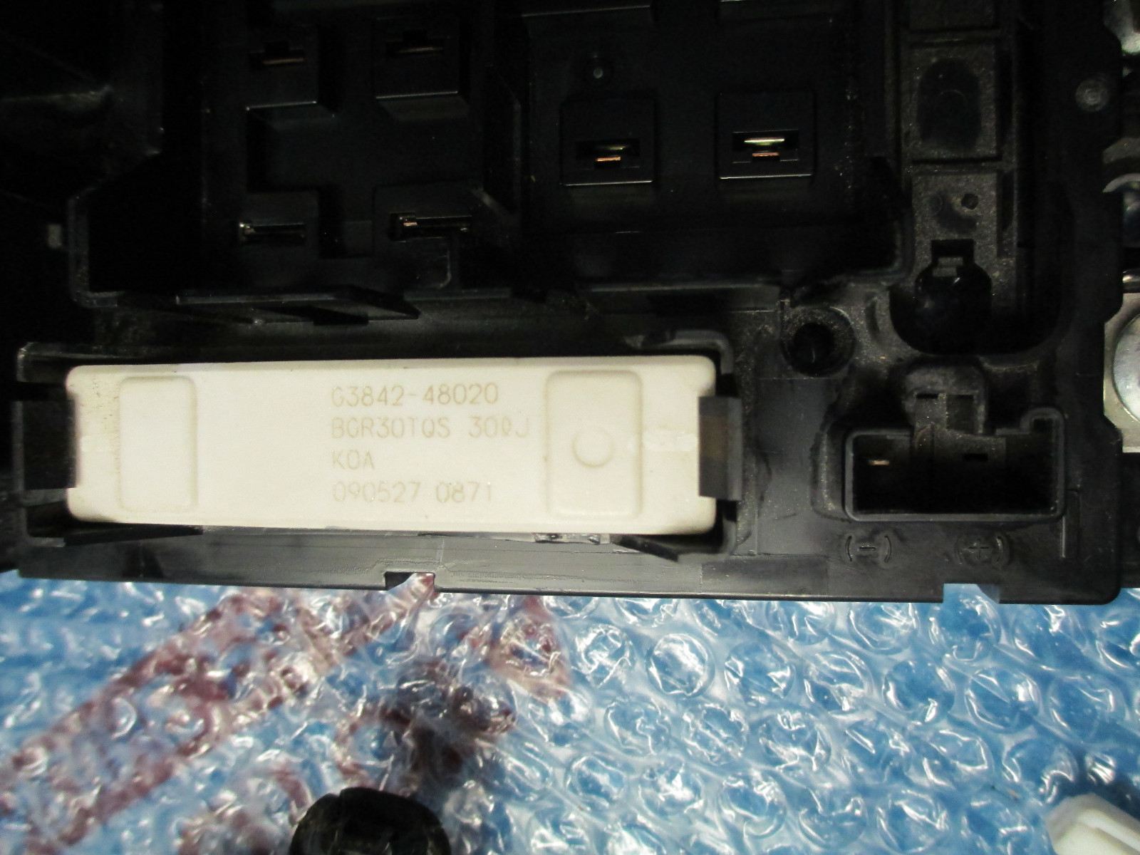2010 TOYOTA PRIUS RELAY JUNCTION BOX G92Z1-47020 HV Battery G9280-47080 ...
