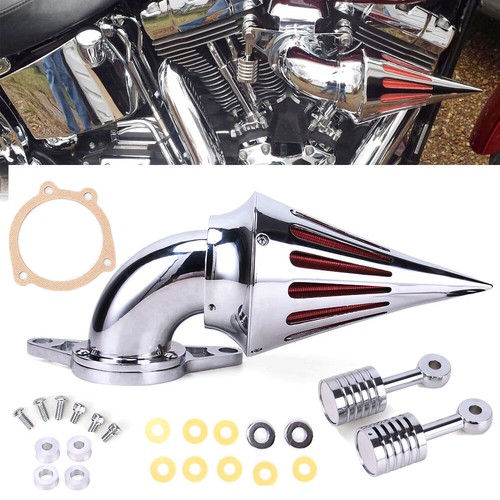 For Harley CV Carburetor Delphi V-Twin Air Cleaner Kit Cone Spike ...