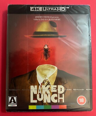 NAKED LUNCH (1991) 4K UHD Blu-Ray Standard Edition New/Sealed | eBay