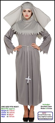SISTER SPIRIT FLYING NUN Halloween Birthday Thrones Costume Party ...
