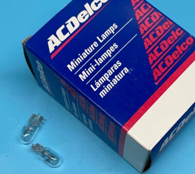 2 PACK , W5W ACDelco Light Bulbs | eBay