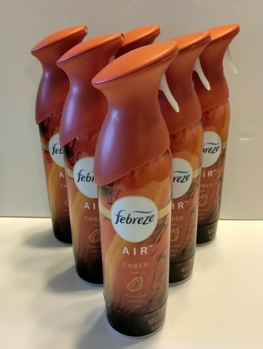 6 x Febreze EMBER Air effects, Mandarin, Amber, Lava | eBay
