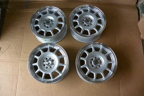 For Miata Route MX5 Civic E30 EG6 DC2 JDM Rally Style 15" Wheels Rim ...