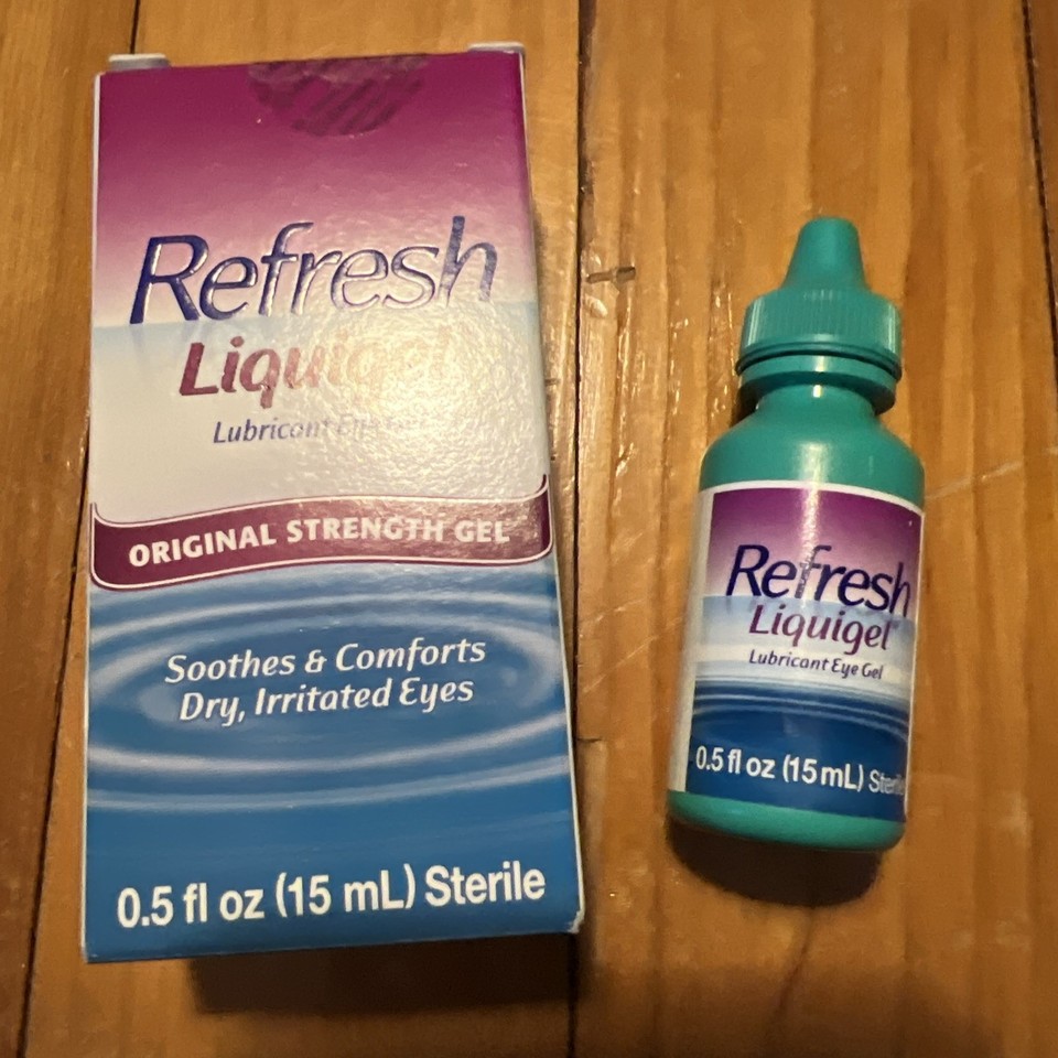 NEW Refresh Liquigel Lubricant Eye Gel Soothing Gel - 0.5 fl oz / 15 mL ...