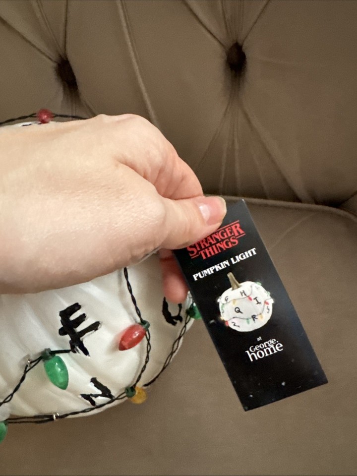 Stranger Things - Halloween Light Up Pumpkin - George | eBay