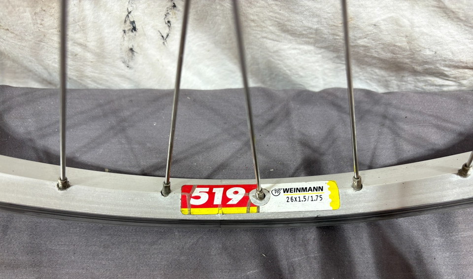 Weinmann 519 7-Speed 32-Spoke Aluminum 26" Mtn Bike Rear Wheel Shimano ...