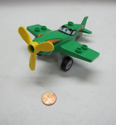 Rare Lego Duplo Disney Planes Green Ripslinger #10510 Plane Wheels ...