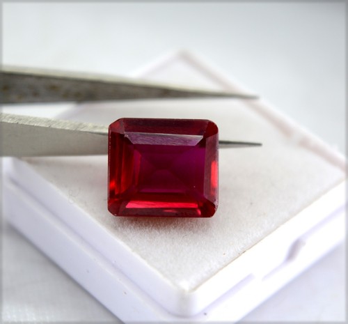 9.10 Ct Certified Natural Rare Burma VVS Red Ruby AAA+ Cut Loose ...
