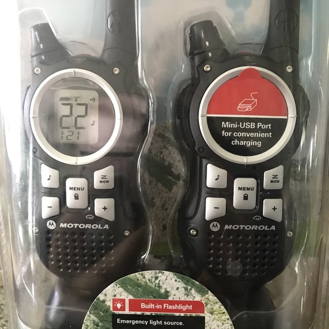 Motorola Mr350r - 35 Mile Range Talkabout 2-way Radios Pair for sale ...