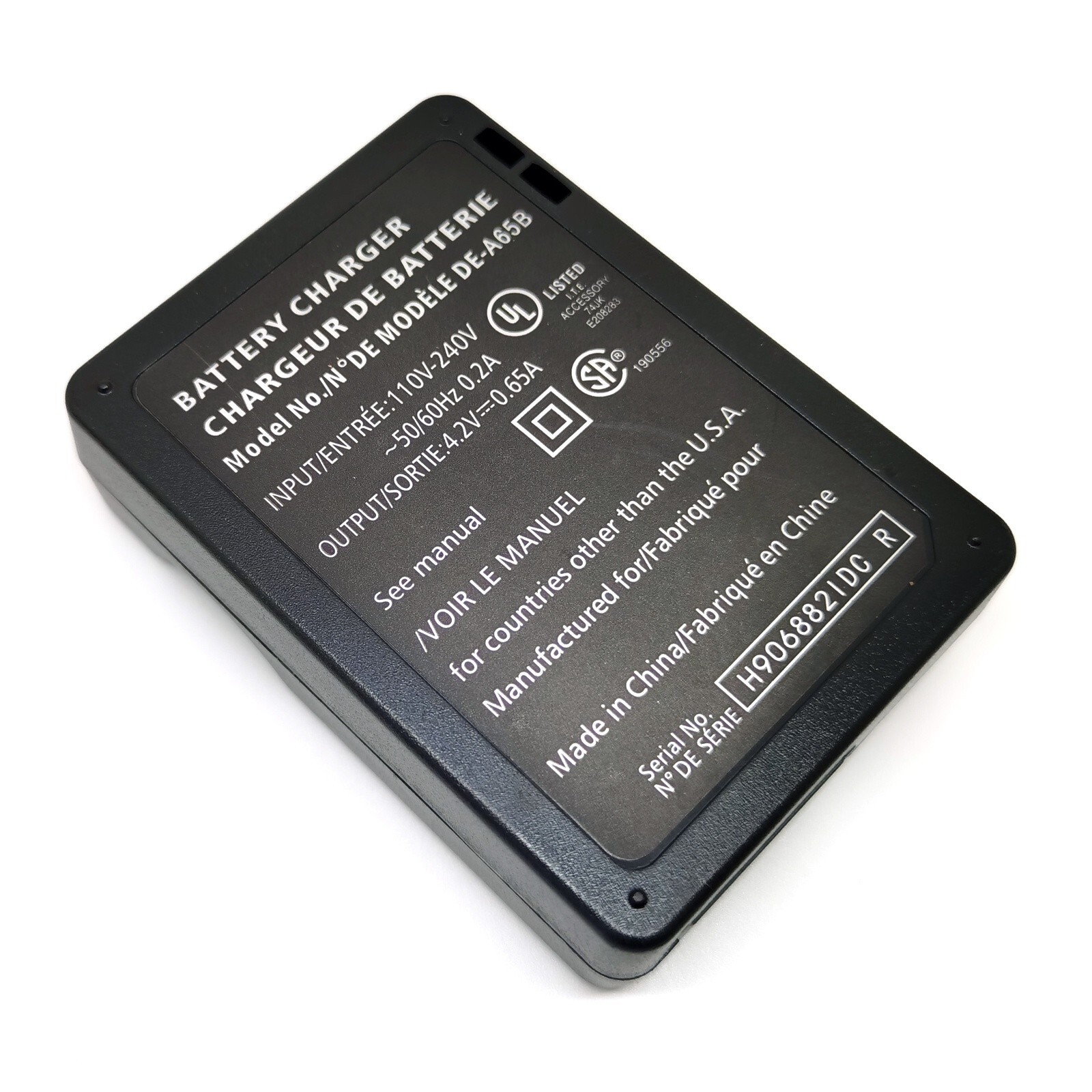 Battery Charger for DE-A66 Panasonic Lumix DMC-ZR1 DMC-ZR3 DMC-ZS1 DMC ...
