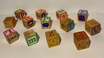Set of 13 wood blocks | eBay