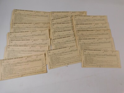 Vtg. Lot 1975 IRS W-4 Employee Withholding Exemption Certificate B&O C ...