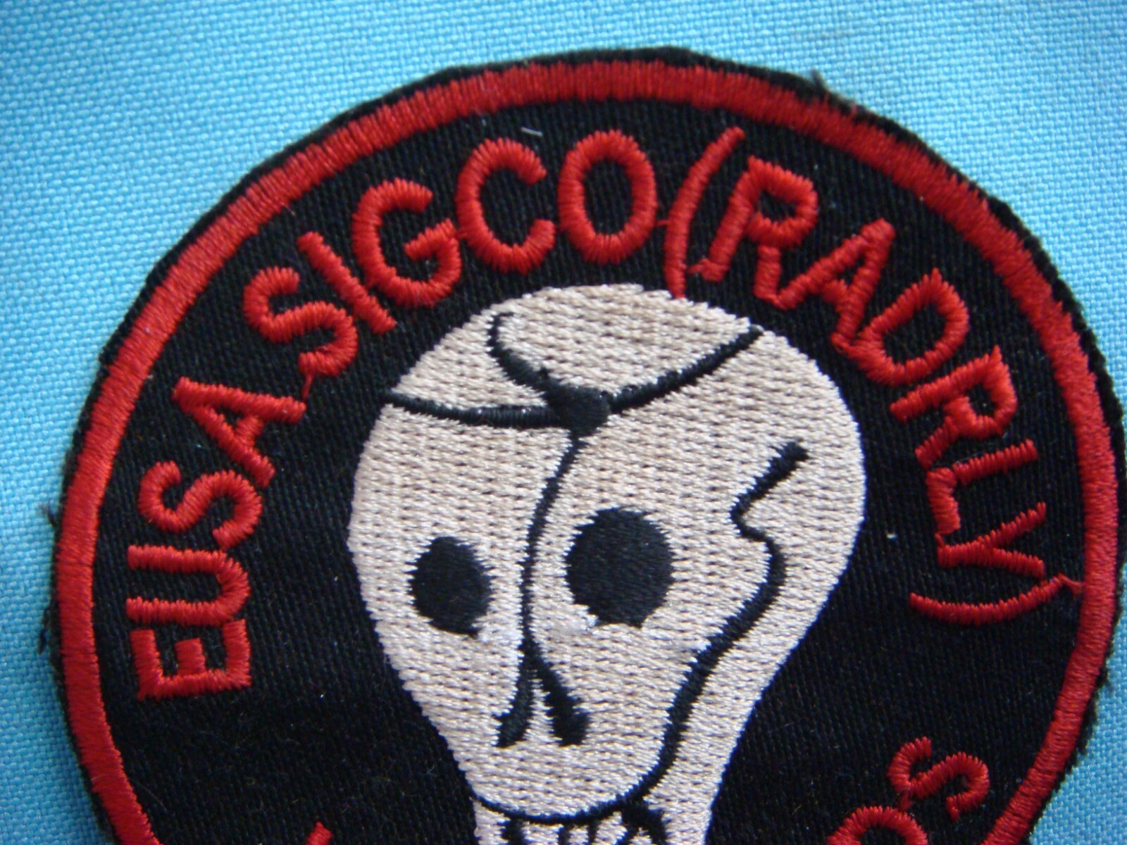 VIETNAM WAR PATCH, US 581st SIGNAL RELAY COMPANY "EUSA SIGCO VAGABONDS ...