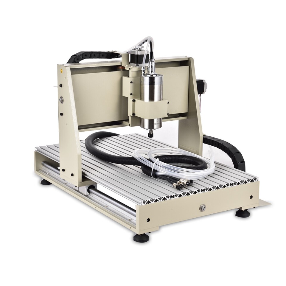 CNC 6040 4 Axis Engraver Mach 3 USB Router VFD Cutting Milling ...