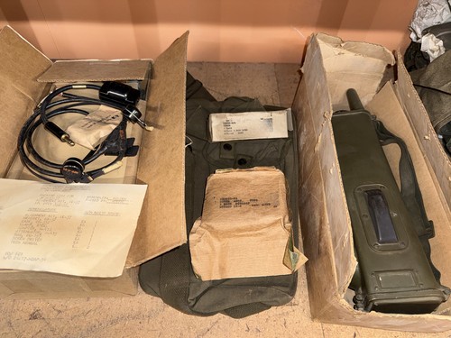 US WW2 Army Military Radio BC-611 IE-17-E Tuner IE-37 HS-30 SRC-536 SRC ...