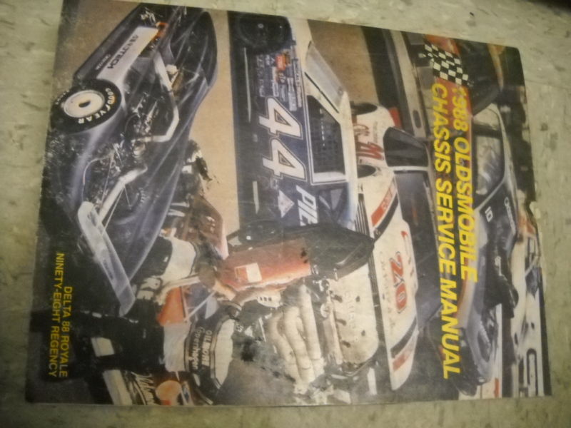 1988 Oldsmobile Ninety Eight Regency 98 DELTA 88 ROYALE Service Repair ...