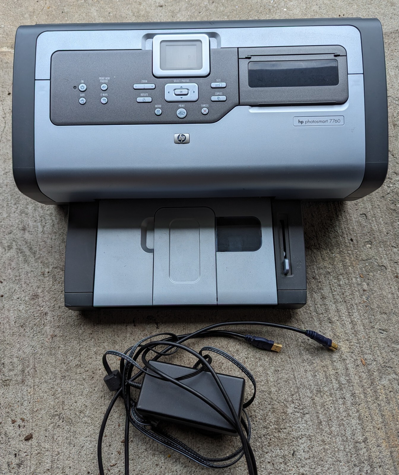 HP Photosmart 7760 Digital Photo Inkjet Printer 808736575584 | eBay