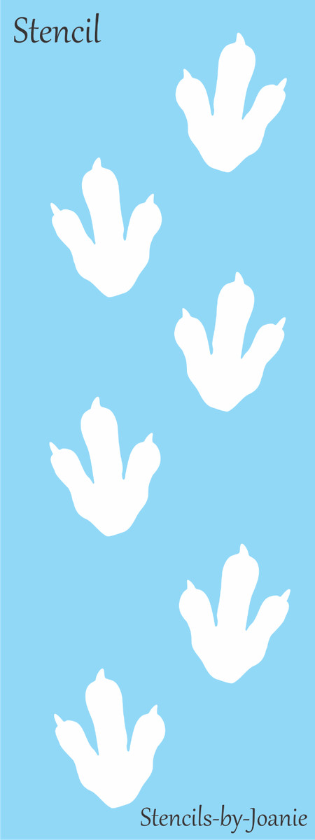 Dinosaur Tracks Border