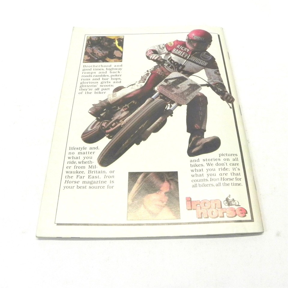 EASY RIDERS MAGAZINE ISSUE SINGLE COPY USED MAGAZINE FROM MARCH 1983 ...