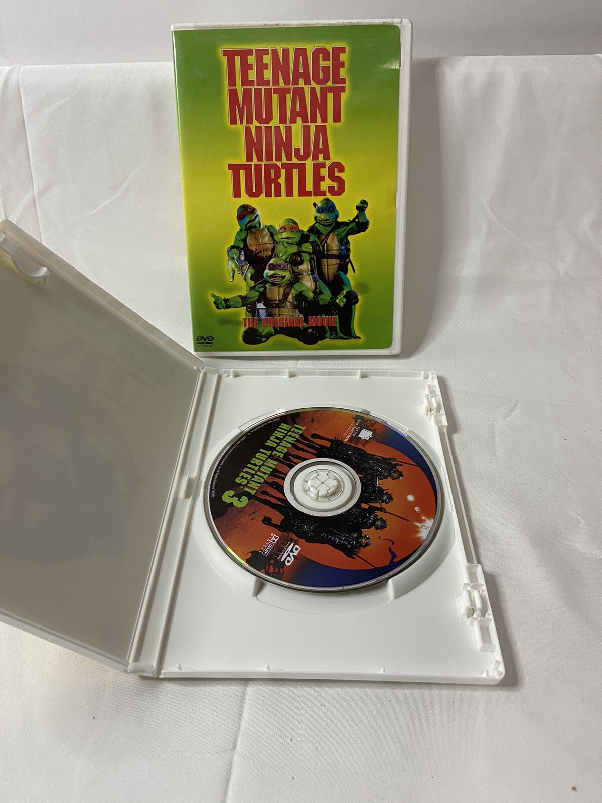 Teenage Mutant Ninja Turtles DVD Combo. TMNT Original Movie & TMNT III ...