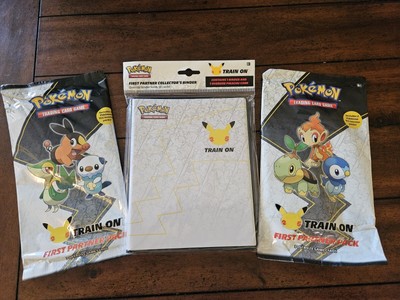 Pokemon 25th Anniversary First Partner Collector’s Binder + Sinnoh ...