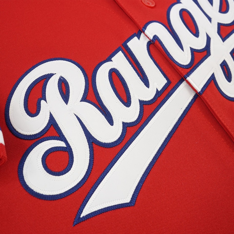 Will Clark 1984 Texas Rangers Cooperstown Men's Alt Red Throwback ...