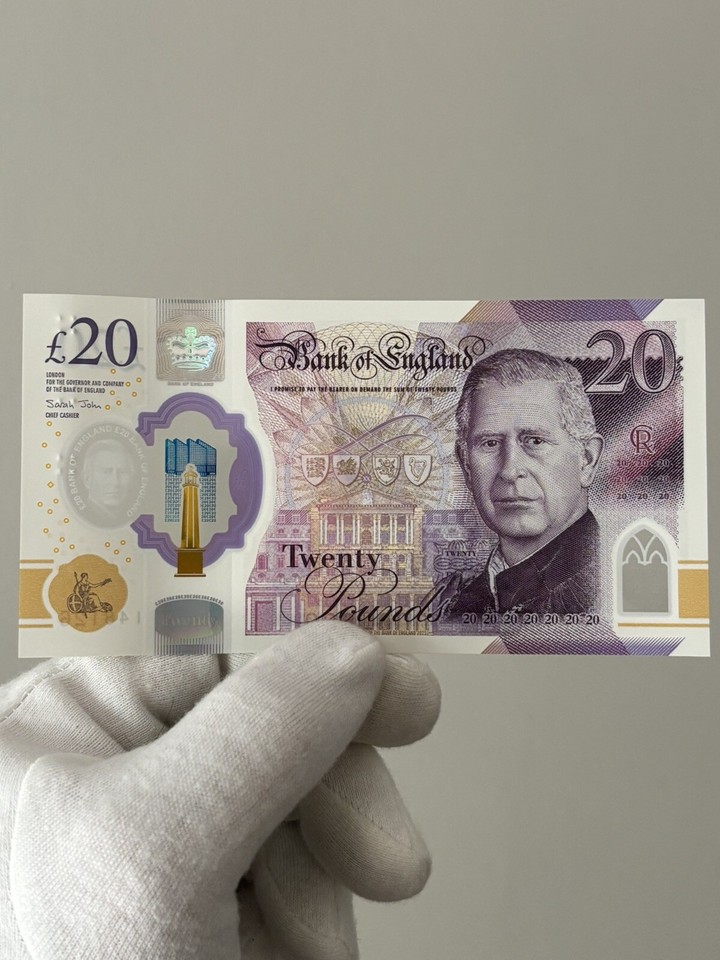 Uncirculated King Charles III & Queen Elizabeth II £20 Bank Notes | eBay UK
