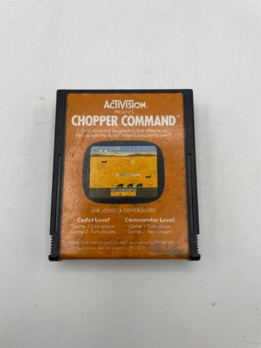 Atari 2600 (Activision) Chopper Command video game cartridge 1982 ...