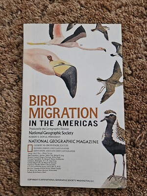 National Geographic Magazine Bird Migration In The America's | eBay
