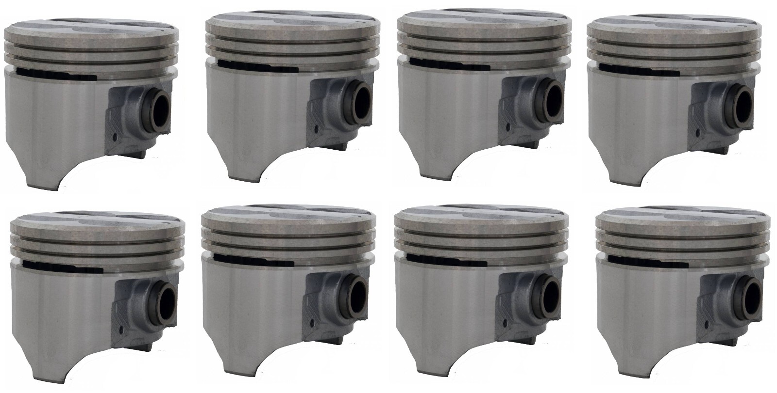 SEALED POWER Cast Flat Top Pistons Set/8 for Dodge Plymouth 340 1968 ...
