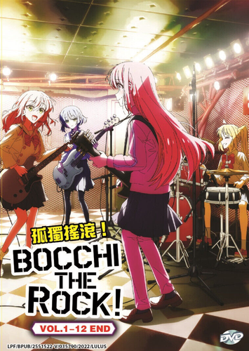 BOCCHI THE ROCK! (Vol.1-12End) English Subtitle DVD All Region | eBay