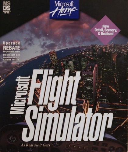 MICROSOFT FLIGHT SIMULATOR 5.1 1995 Ed. +1Clk Windows 11 10 8 7 Vista ...