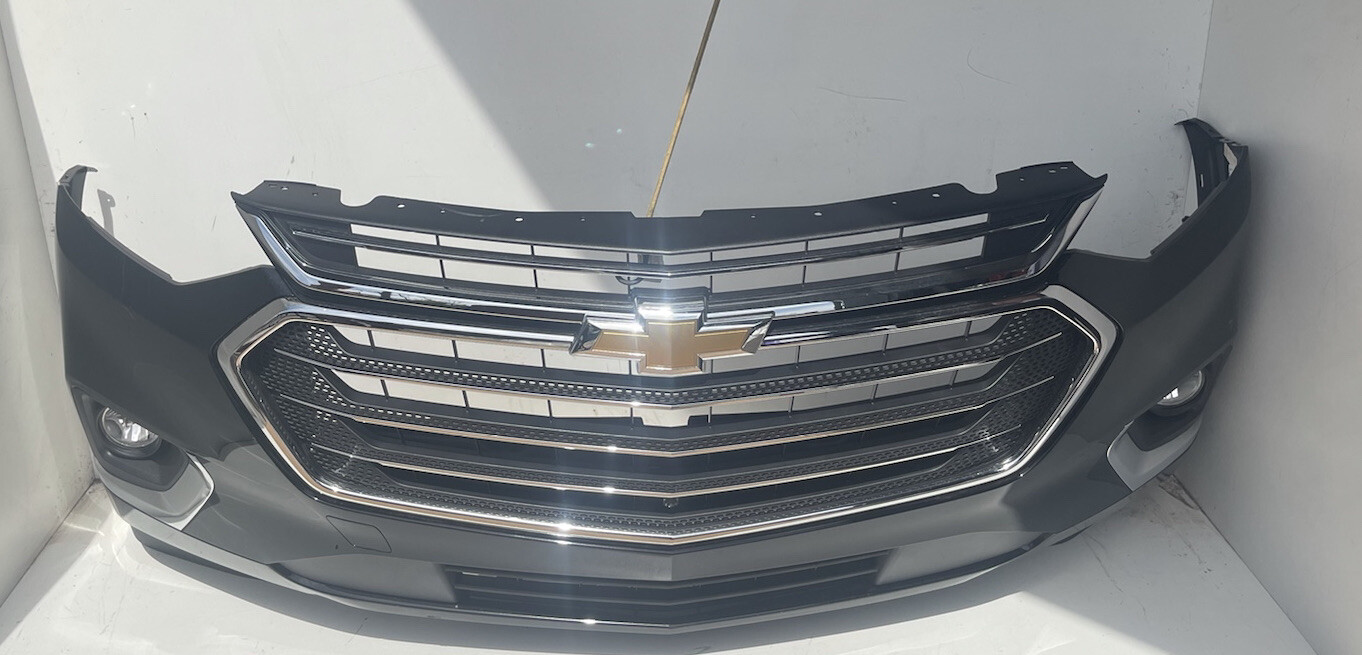 2018-2021 Chevy Traverse Front Bumper ASM W/Fog W/Camera Black T8 OEM ...