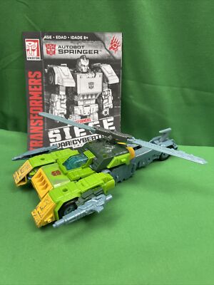 Hasbro Transformers WFC Autobot Siege Springer Figure WFC-S38 Complete ...
