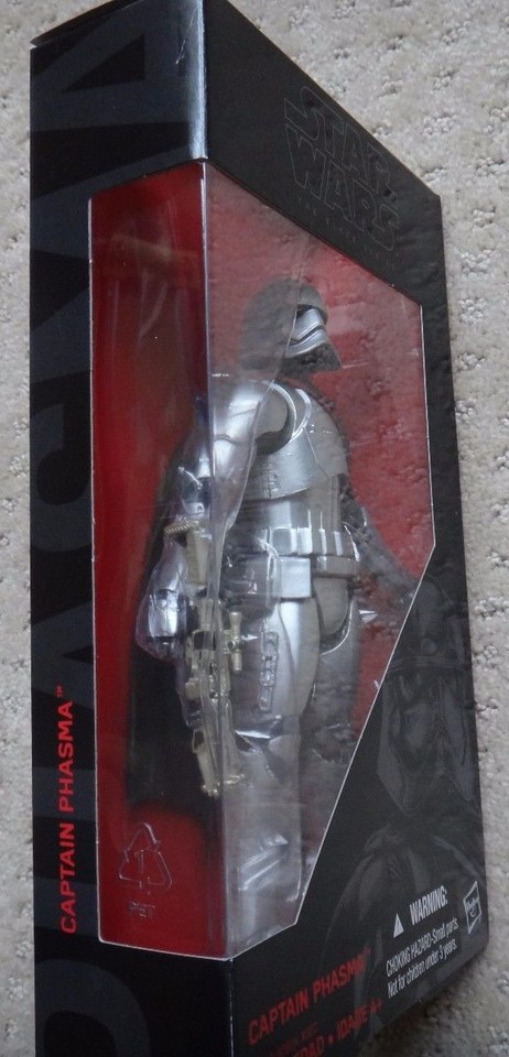 Star Wars The Force Awakens Black Series 6 Inch Captain Phasma Action ...