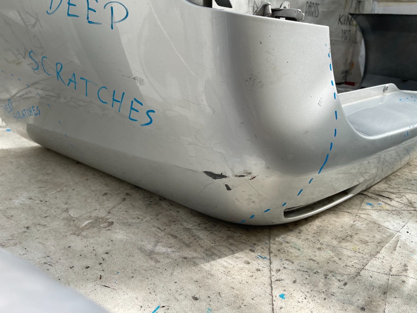 MERCEDES VITO W447 2014-2021 REAR BUMPER A4478850038 #AA6060 | eBay UK