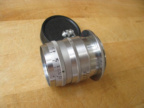 Nippon Kogaku Nikon 50mm 5cm Nikkor-Q.C f/3.5 Lens in Leica M39 L39 LTM ...