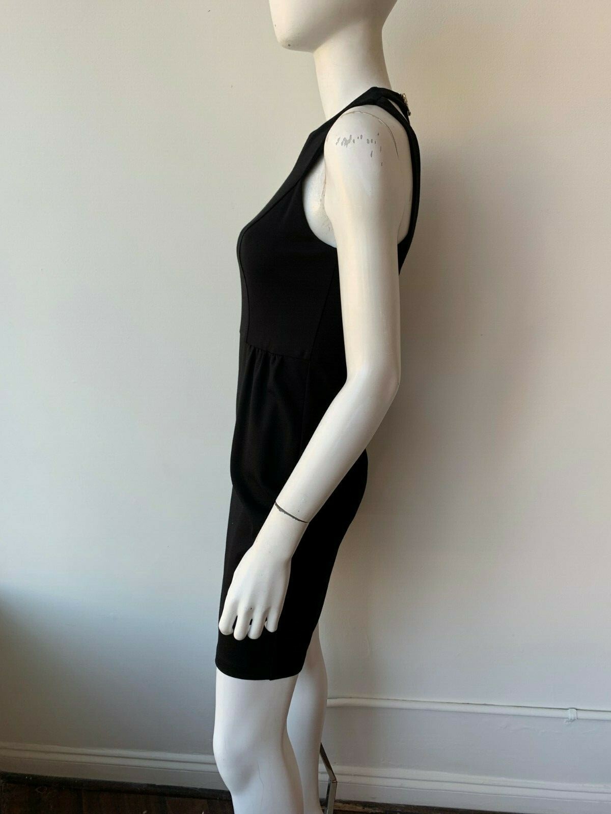 Alice and Trixie Black Ponte Dress with Open Back and… - Gem