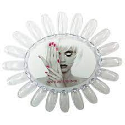 Pure Nails -Essentials - Clear Blank Nail Wheel | eBay UK