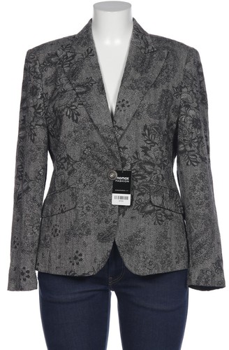 Basler Blazer Damen Business Jacke Kostümjacke Gr. EU 42 Wolle Grau # ...