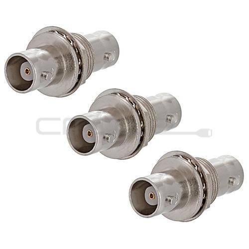 BNC Coupler Connector Female Jack Coaxial Cable Joiner Adapter CCTV ...