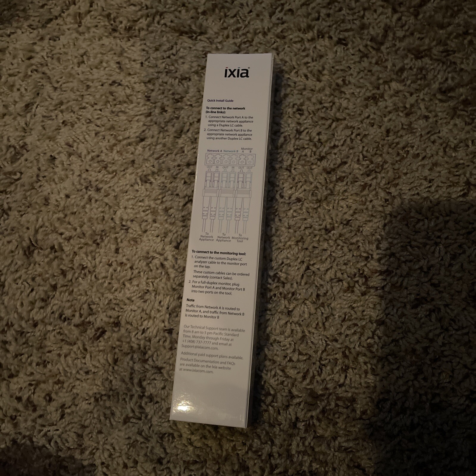 New Ixia TPX-10-SR-50-70 10 Gigabit Flex Tap LC Type Multimode | eBay