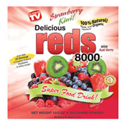 Delicious Reds 8000 Strawberry/Kiwi 10.6 oz By Greens World Inc | eBay