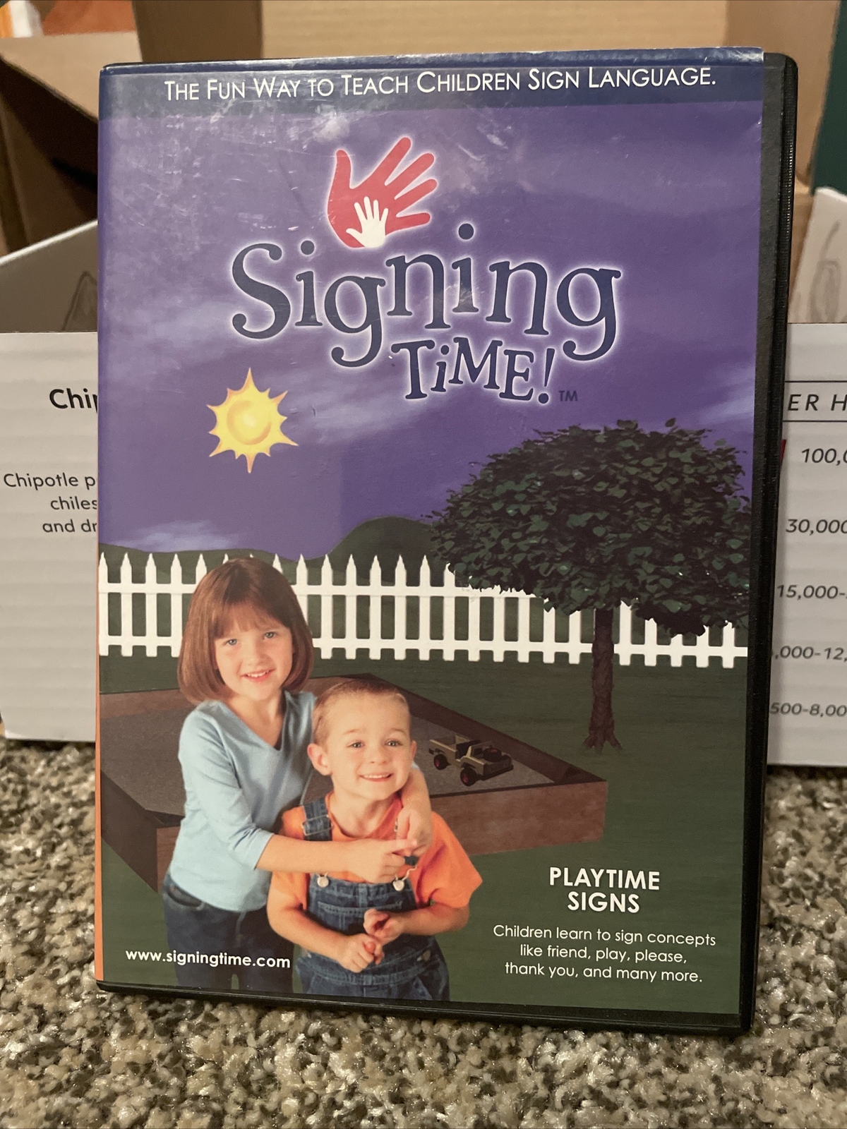 Signing Time Volume 2 Playtime Signs DVD - DVD - GOOD | eBay